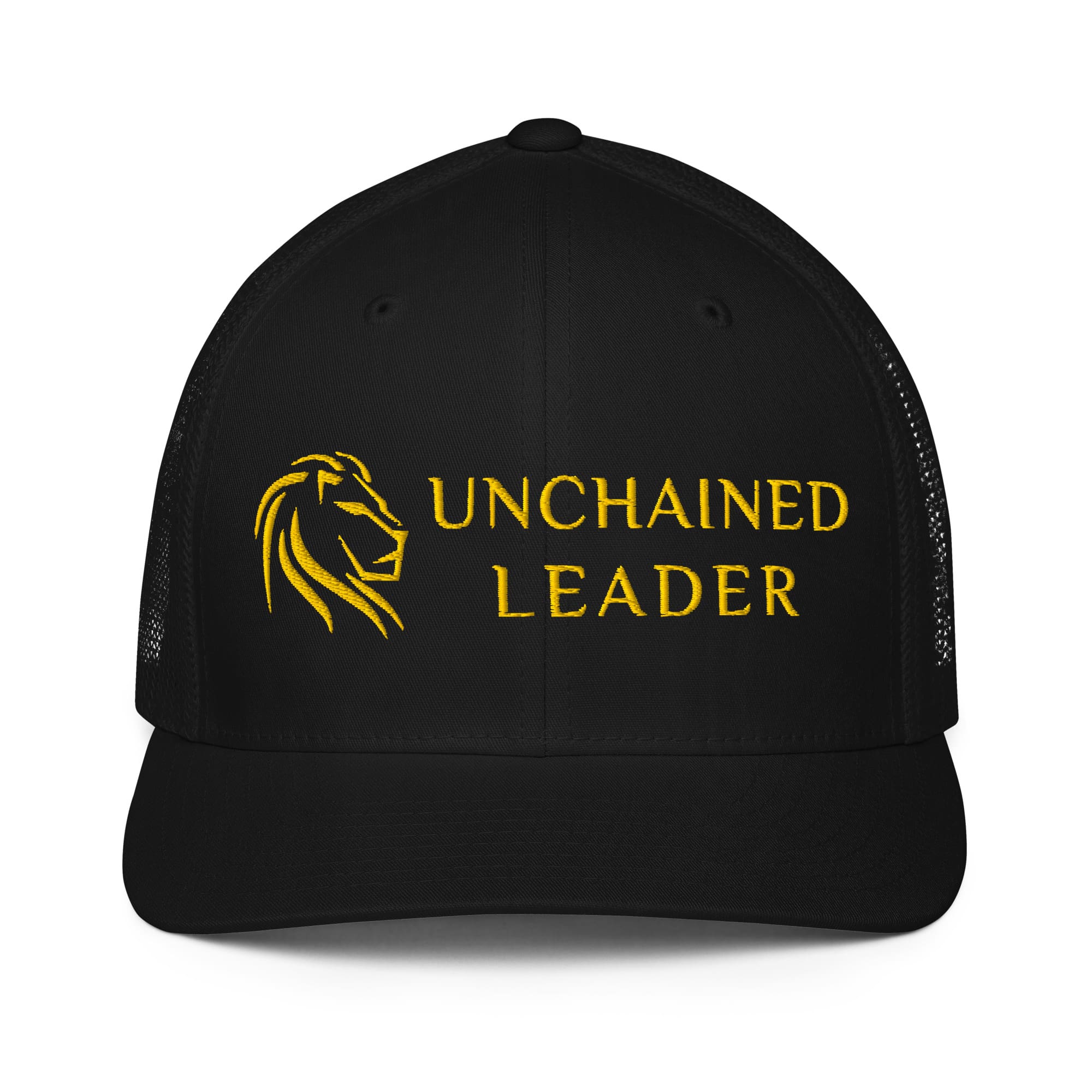 Trucker Cap (black) Full Unchained Logo - Unchained Leader